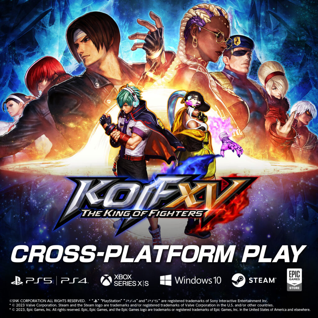 Free DLC Character and Cross Play coming to King of Fighters XV