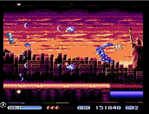 Changeable Guardian Estique. Upcoming NES shooter from ex-Compile ...